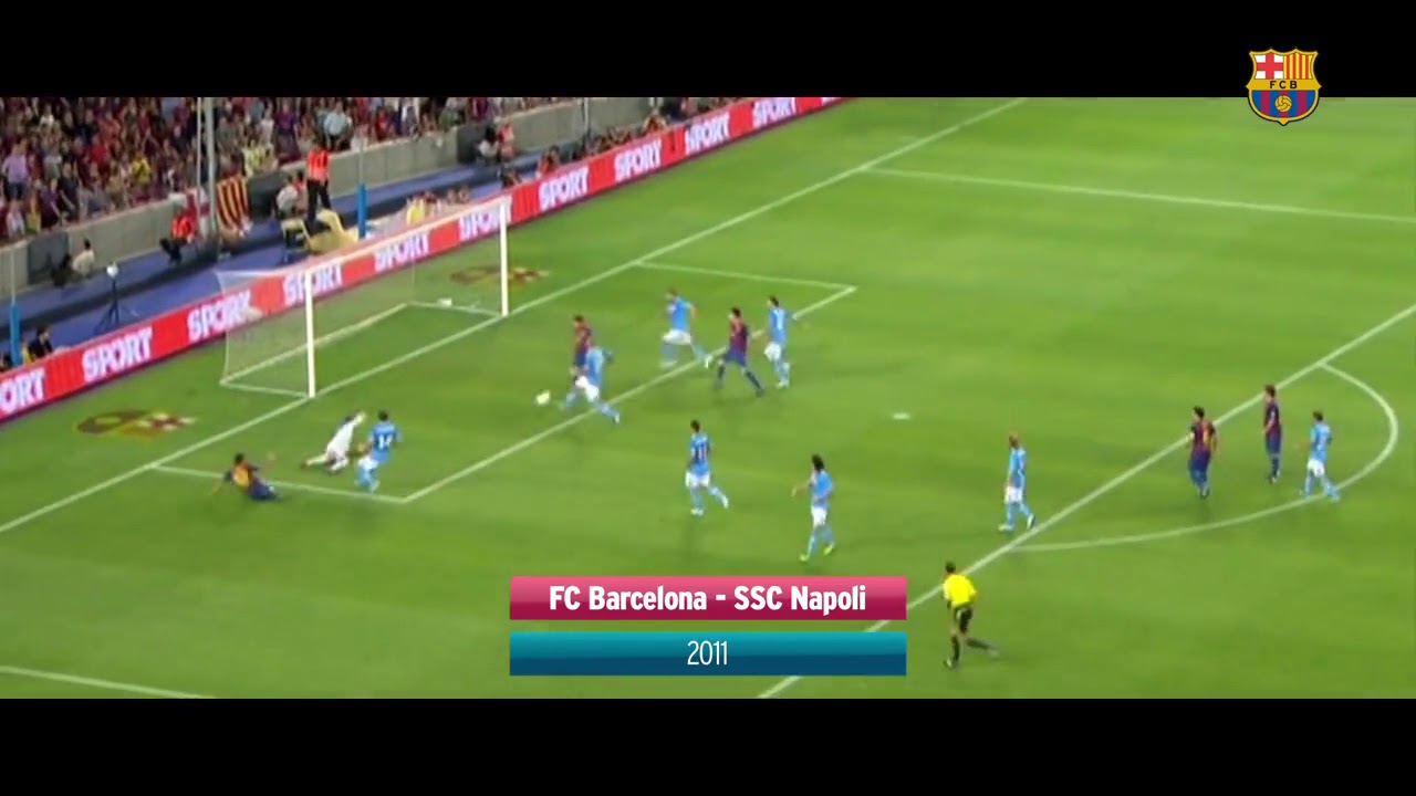 Lionel Messi Amazing Goal... - YouTube