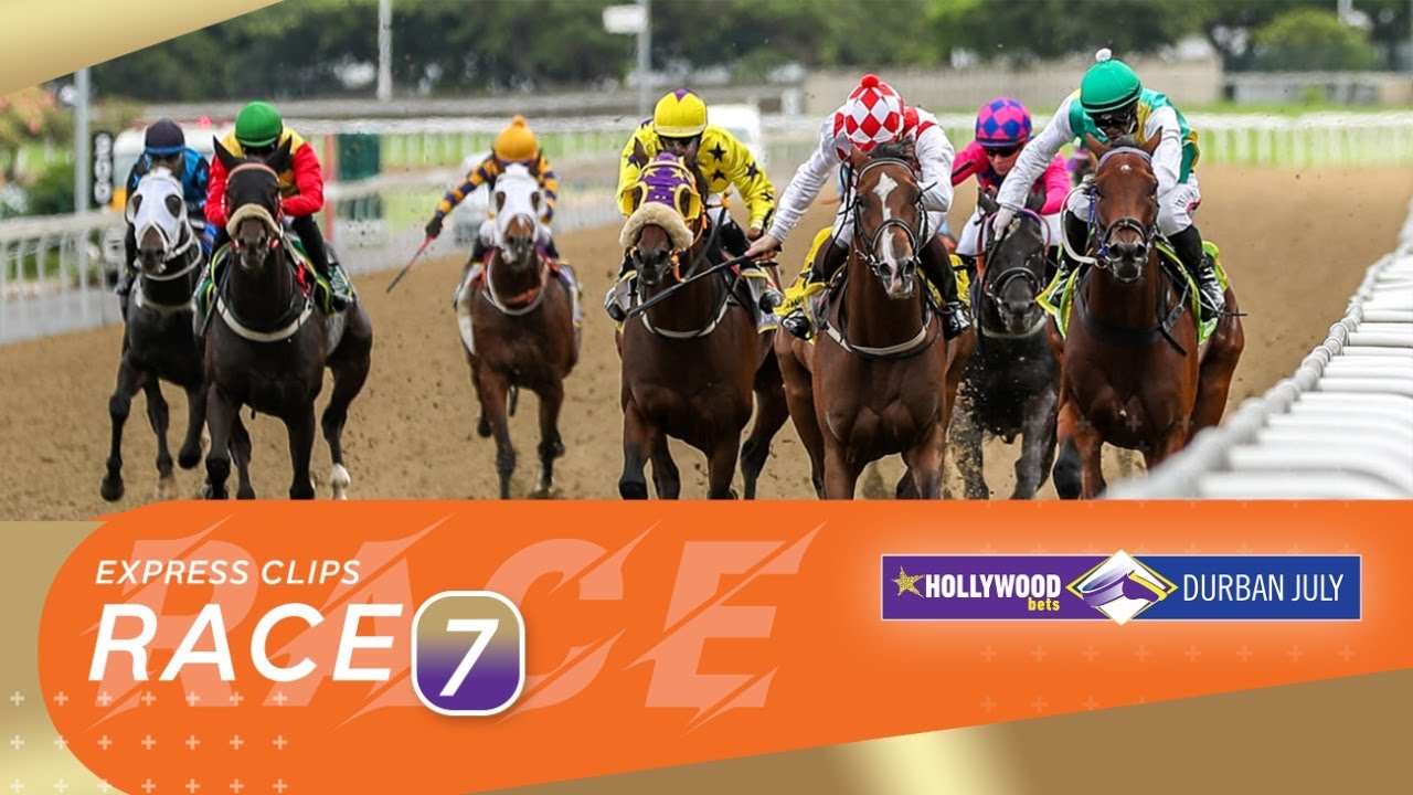 20220702 Hollywoodbets Durban July Race 7 Express Clip won by SPARKLING ...