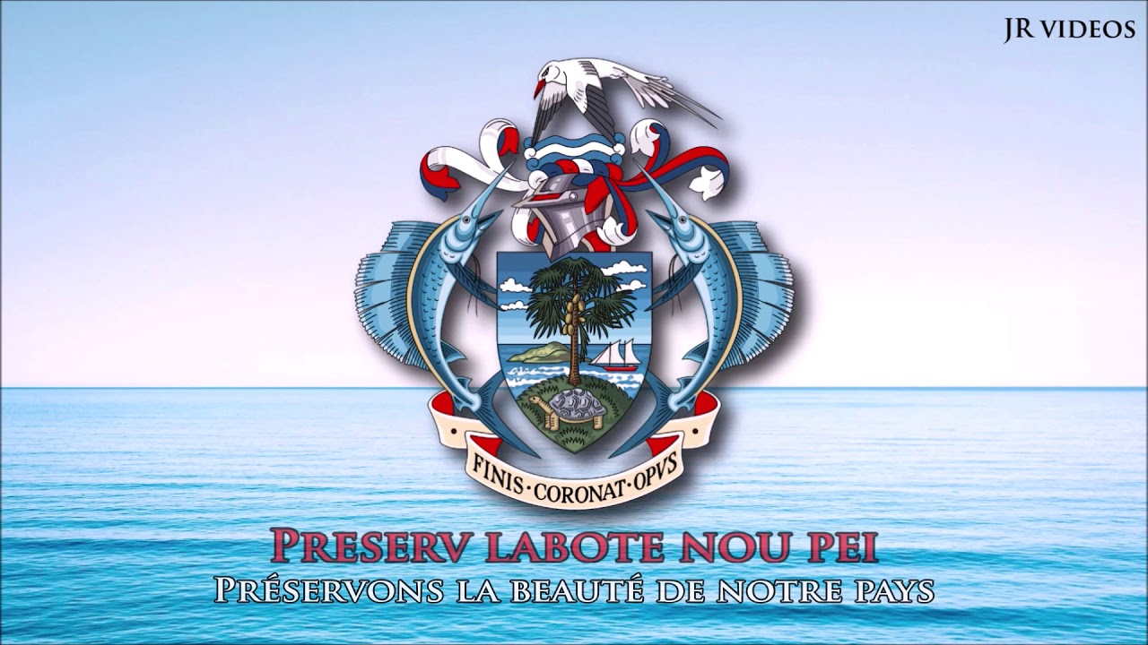 Hymne national des Seychelles (SC/FR paroles) - Anthem of SC (French ...