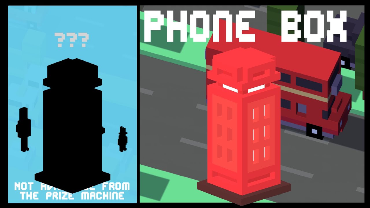 CROSSY ROAD PHONE BOX Unlock! | NEW Secret Character UK Update ...