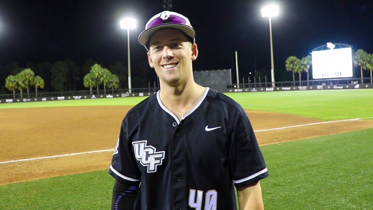 UCF Baseball 7, Stetson 6 - Ben McCabe Press Conference ⚔️⚾ - YouTube