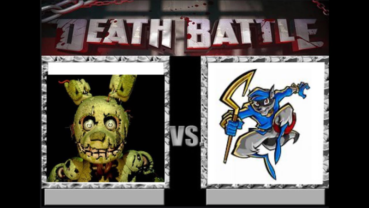 Mii Fighter Battle: SpringTrap vs Sly Cooper - YouTube