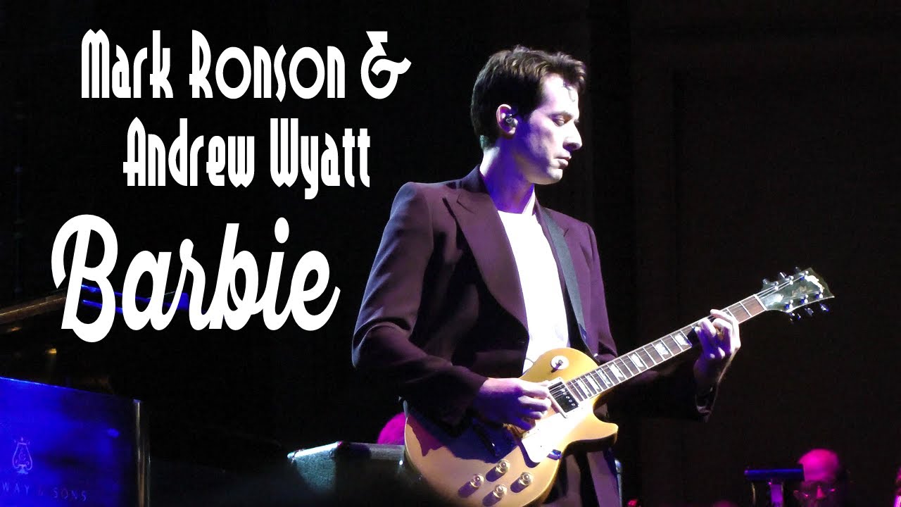 Barbie movie music composers Mark Ronson & Andrew Wyatt play with live ...
