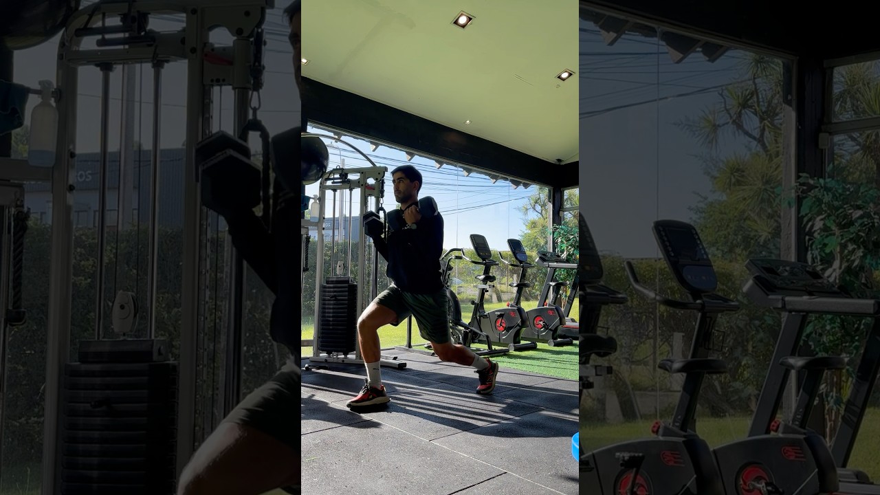 Split ISO + curl bíceps - YouTube