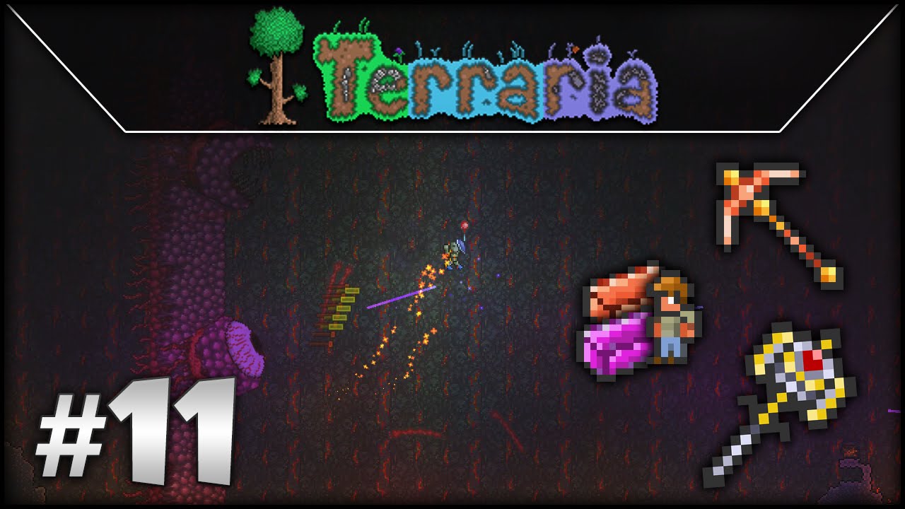 Terraria Guided Walkthrough: Episode 11 - Wall Of Flesh! - YouTube