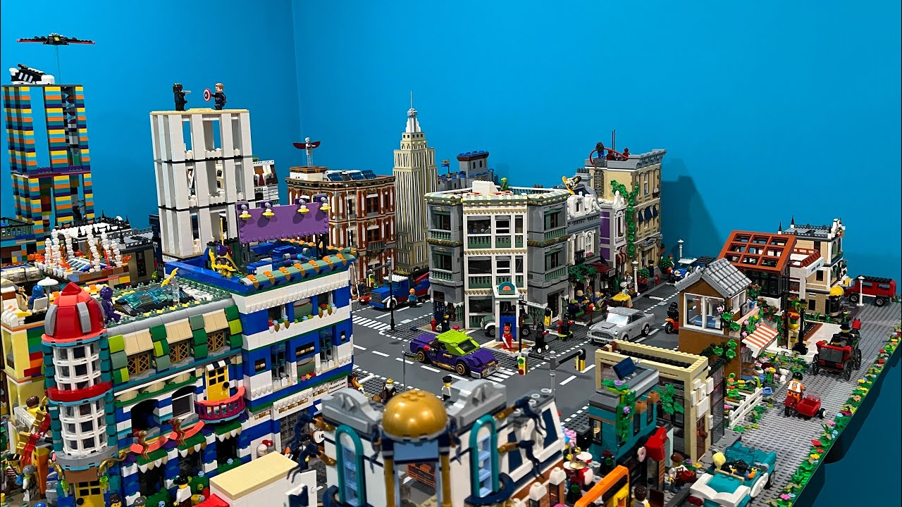 Tour of the Downtown Area in the LEGO City Part 2!!!! #lego #legocity ...