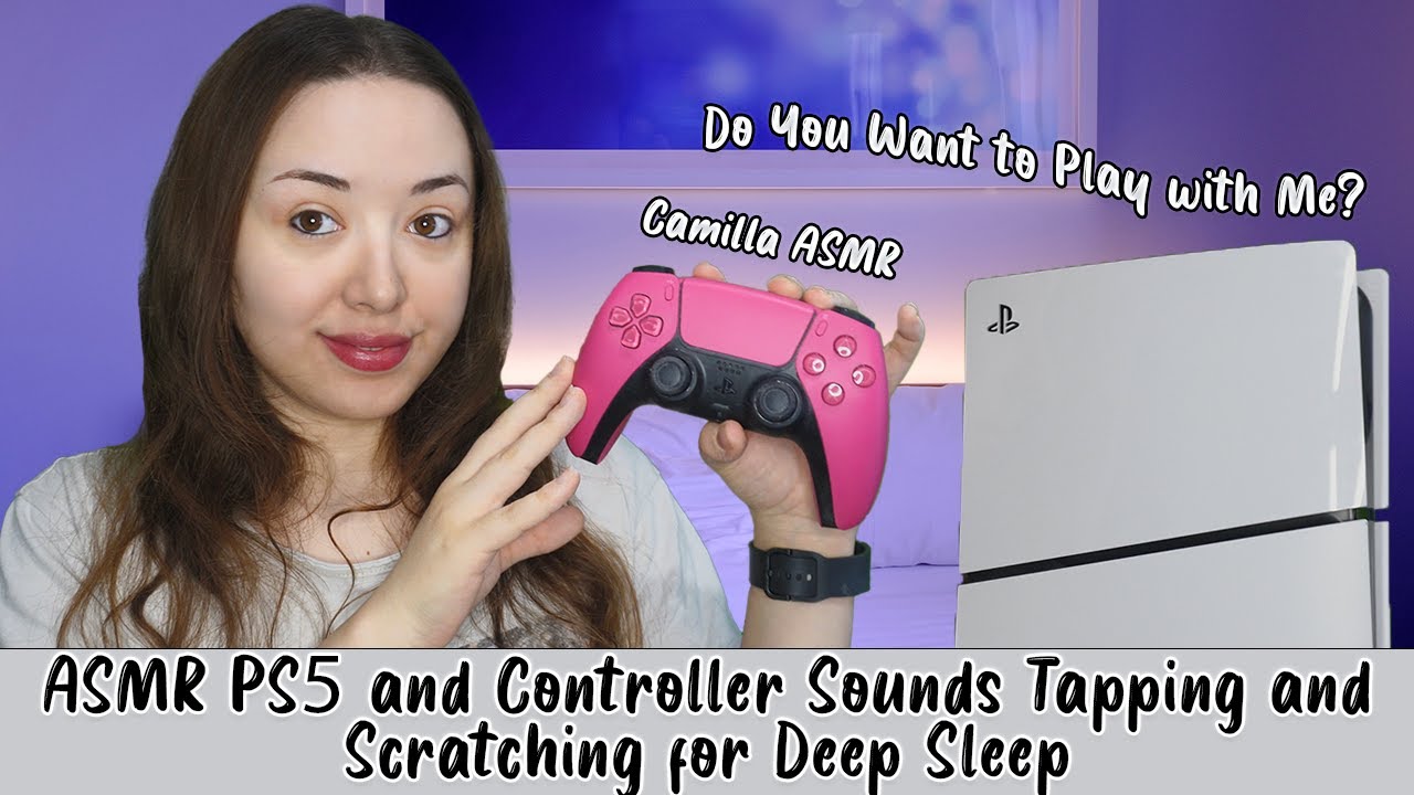 "PS5 ASMR Controller: Sleep with Touch & Scratch Sounds" - YouTube