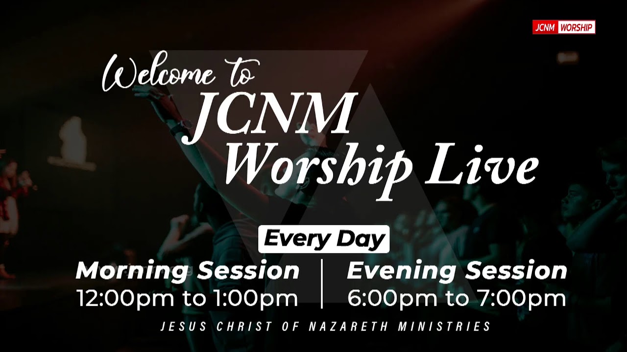 JCNM WORSHIP LIVE | Evening Session |10th September 2020 - YouTube