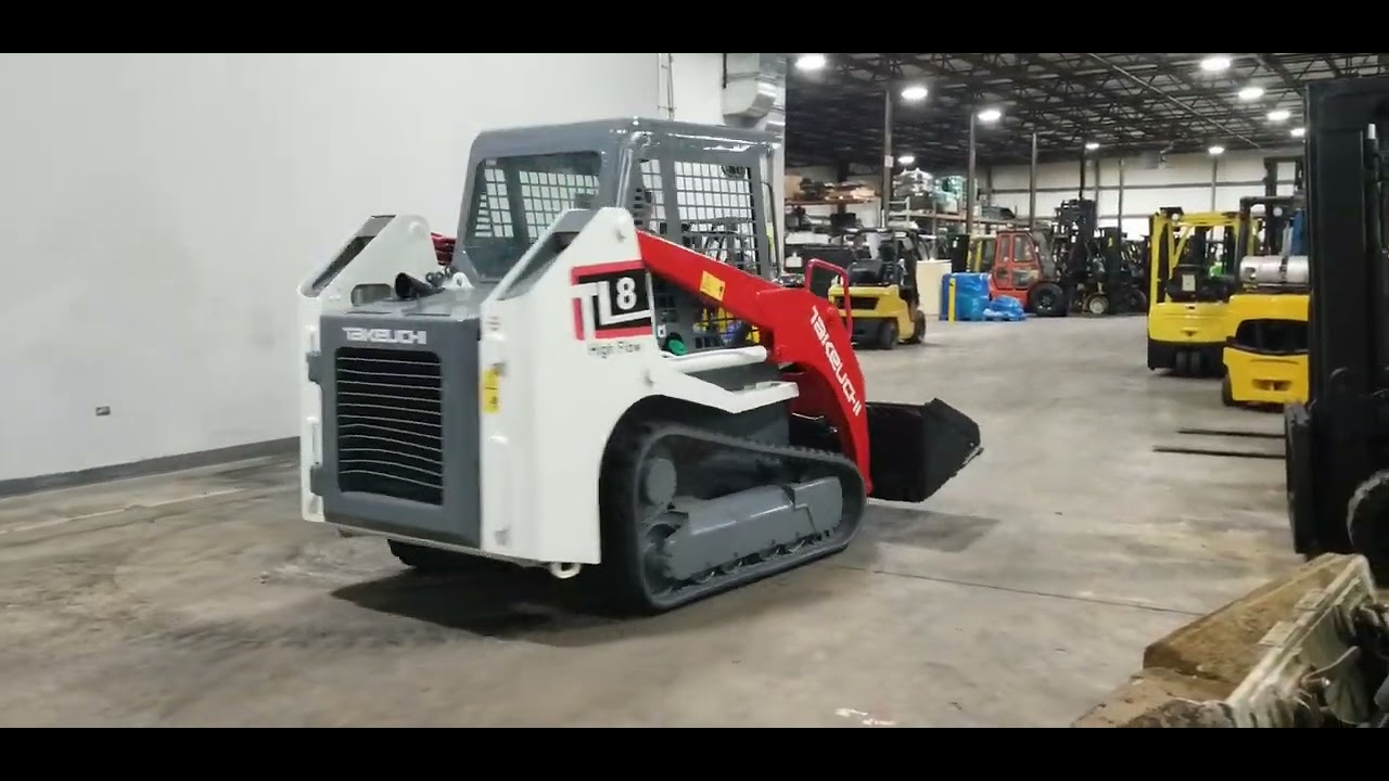 2018 Takeuchi TL8 6000LB Diesel Skid Steer STK 10511 - YouTube