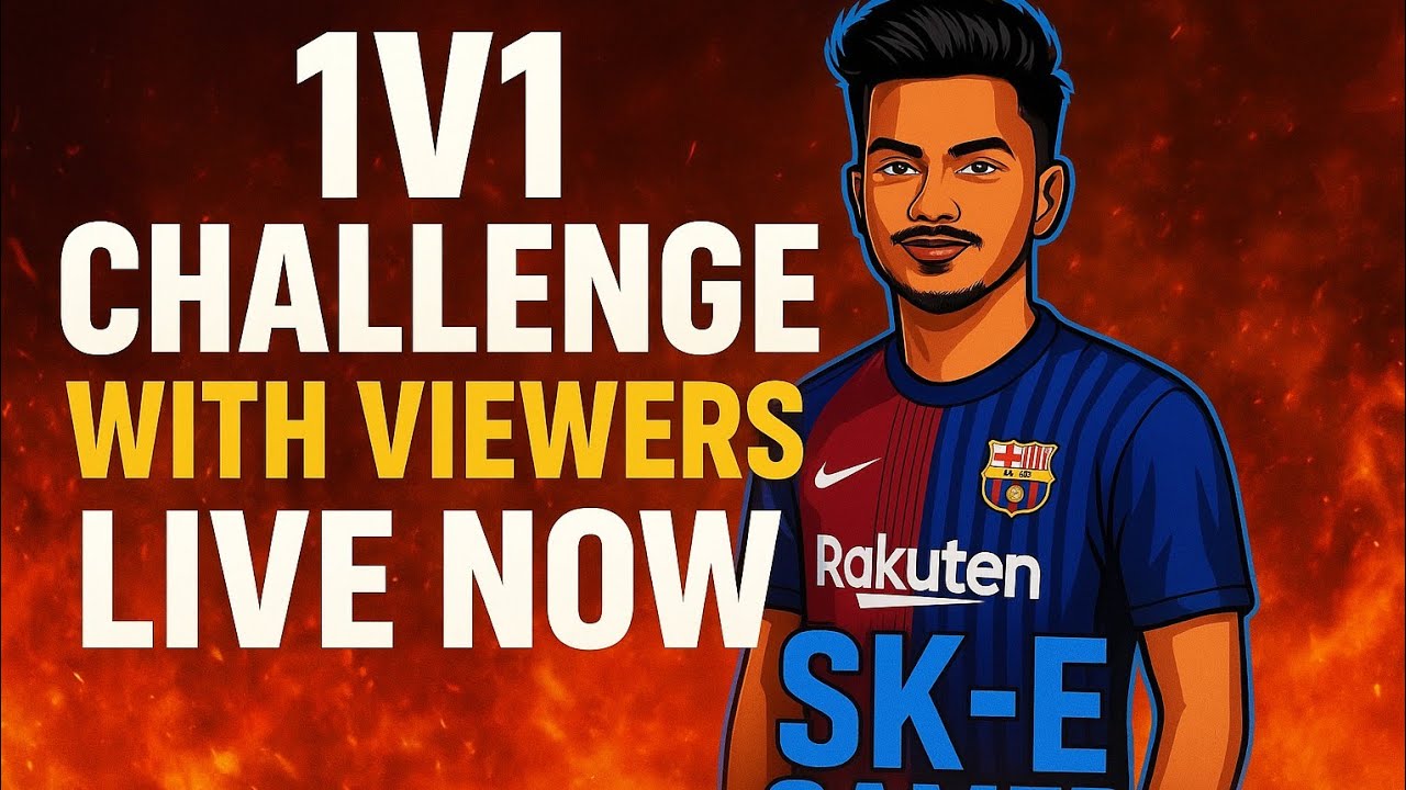 1V1 Chelange Viewers 🔥 Efootball live stream 🔴 Subscribe Plz 🙏 - YouTube