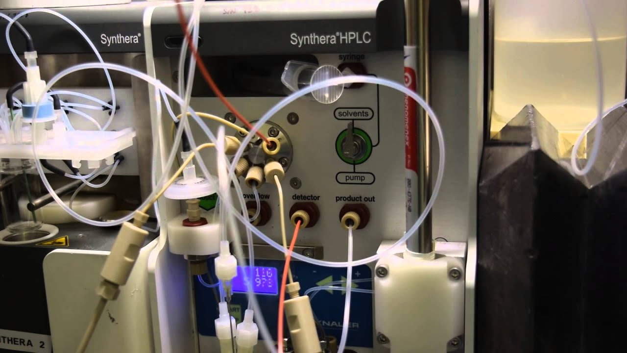 IBA Synthera HPLC cold run issues - YouTube