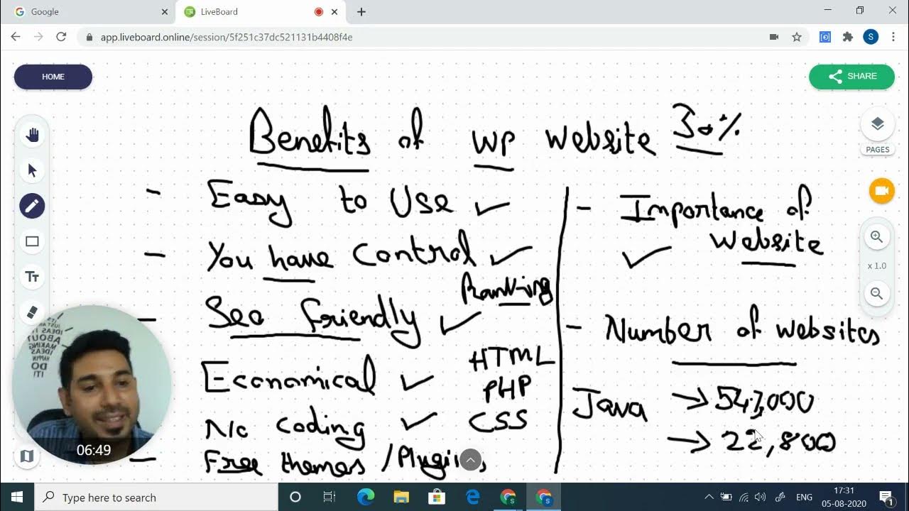 WordPress Website Development Tutorial in Gujarati | Wordpress Website For Beginners | Part 1 ...