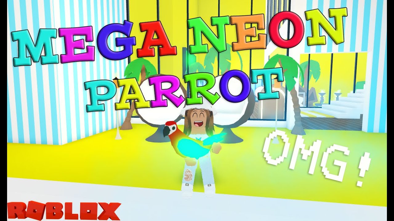 🌈MAKING MY NEON PARROTS INTO A MEGA NEON PARROT!!!🌈 - YouTube