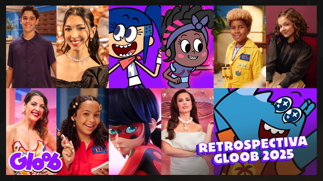 RETROSPECTIVA DO GLOOB 2025: MELHORES MOMENTOS DO CANAL | Mundo Gloob ...
