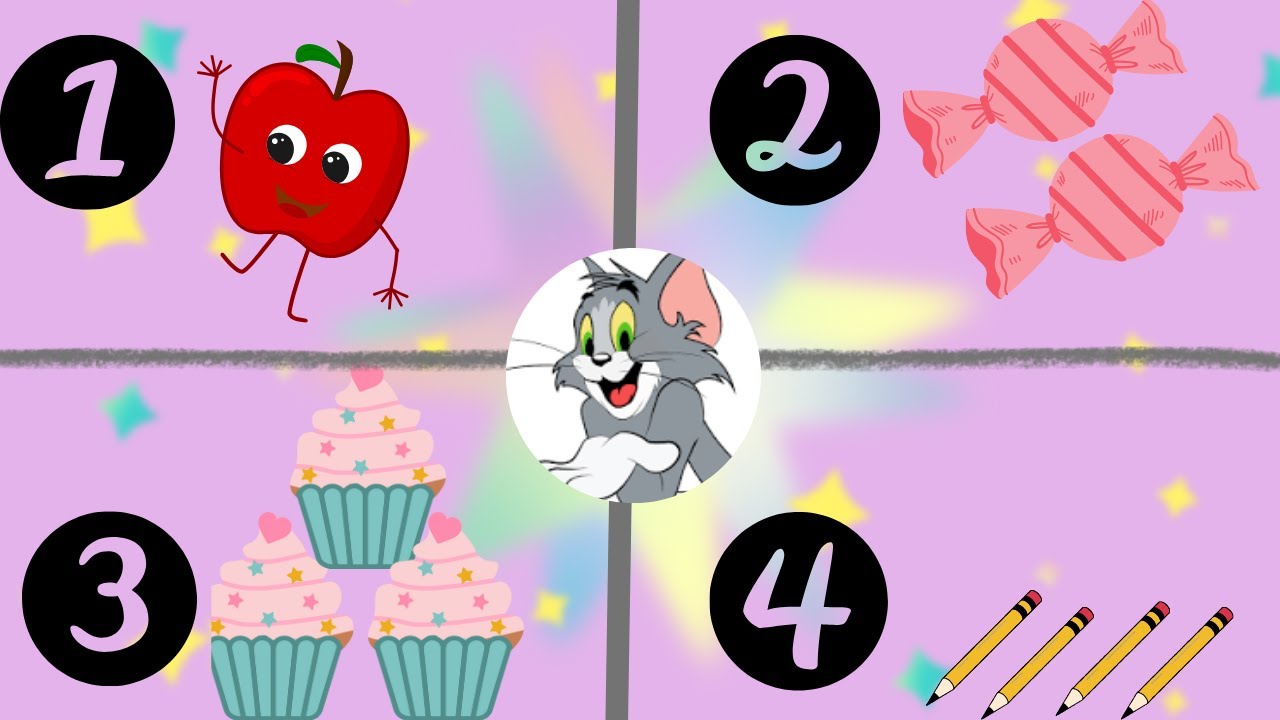 Easy Counting 1 to 10 | 1234 | Counting for Kids | Part 1 ...
