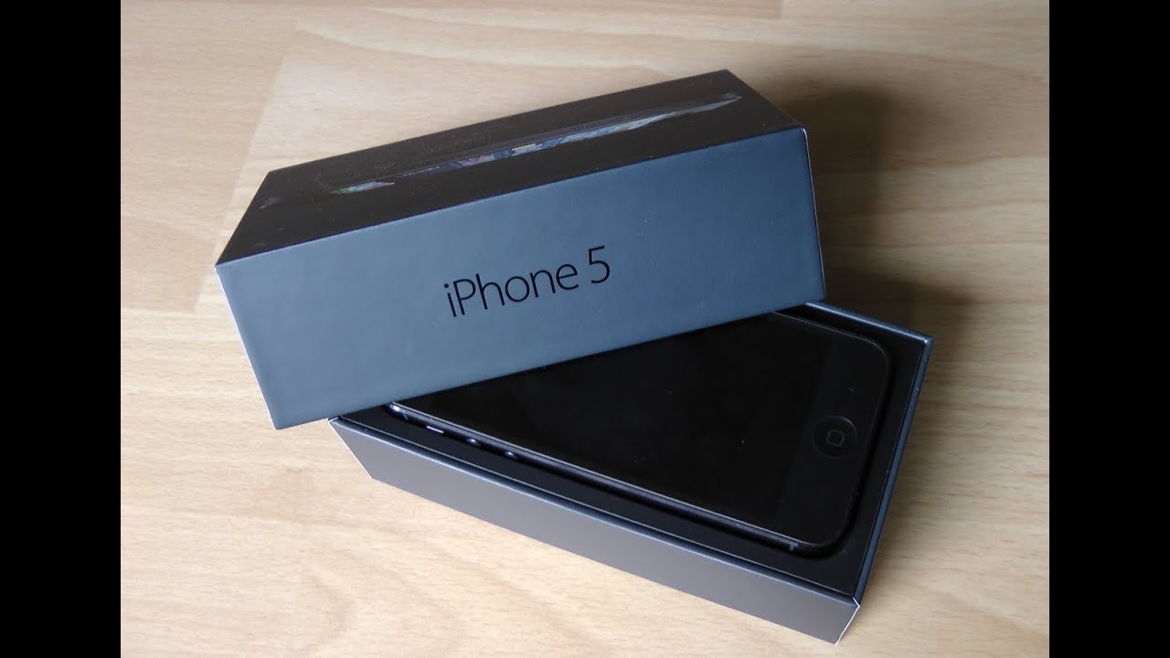 iPhone 5 Unboxing [HD] - YouTube