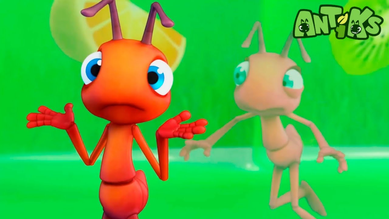 Oddbods Present: Antiks | JELLY ENTRAPMENT | Funny Cartoons For Kids ...