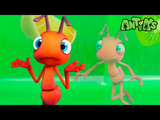 Oddbods Present: Antiks | JELLY ENTRAPMENT | Funny Cartoons For Kids ...