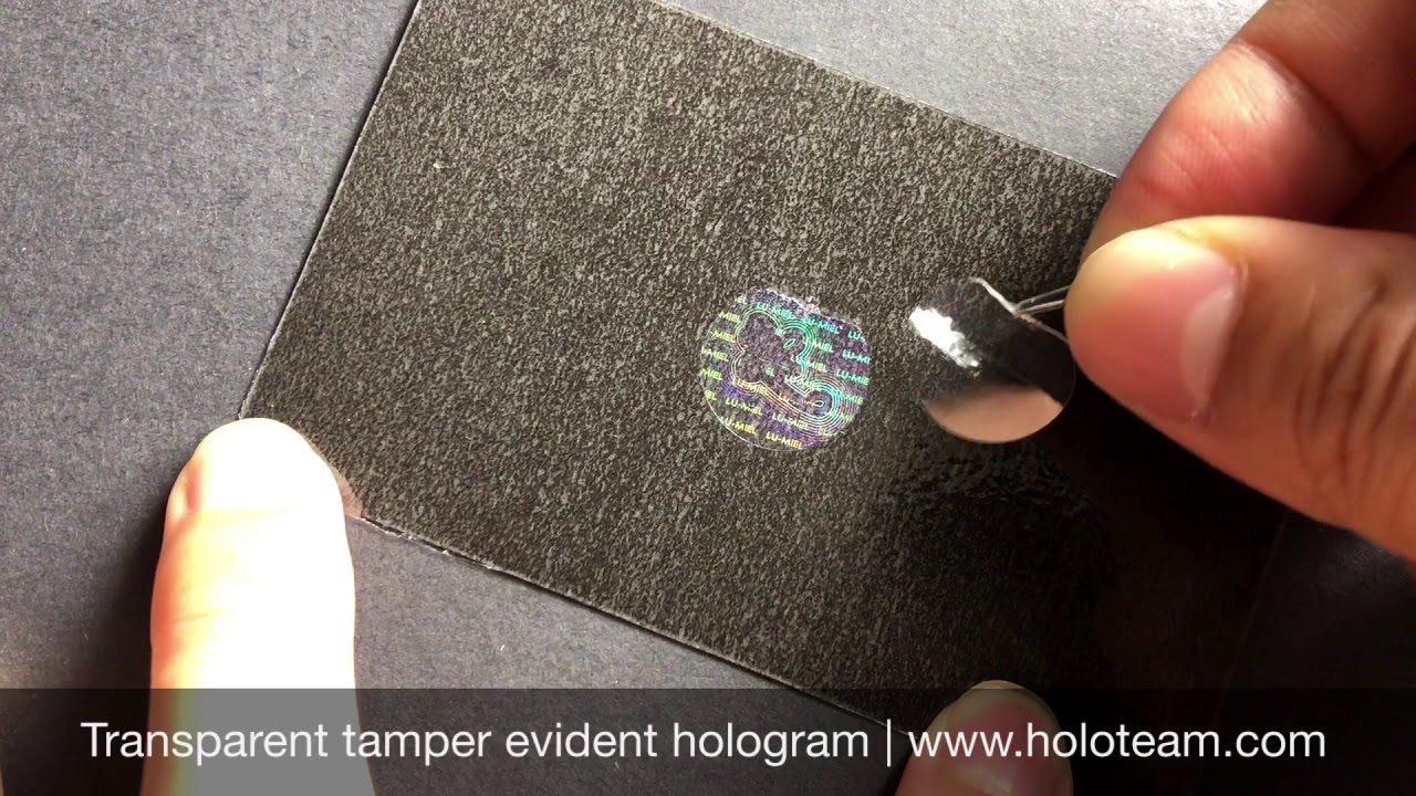 Transparent Laser Sticker | Laser Coating Film | Holo Solution Inc ...