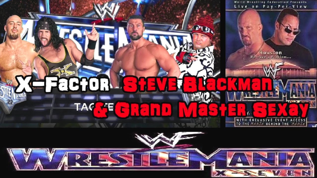 WrestleMania 17 | X-Factor (X-Pac & Justin Credible) vs. Steve Blackman ...