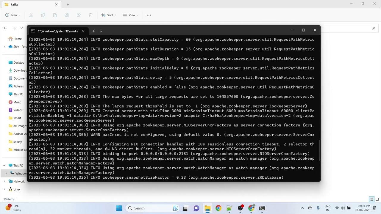 Apache Kafka Setup on Windows Machine #kafka #apachekafka - YouTube