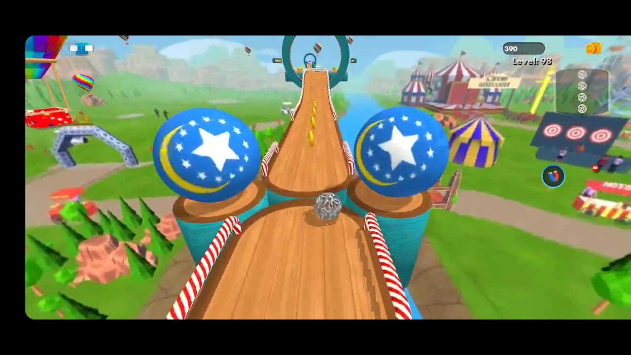 Iron ball in Sky Ball Jump Level no 98 💖⚽💖 Ball Race game For Android ...