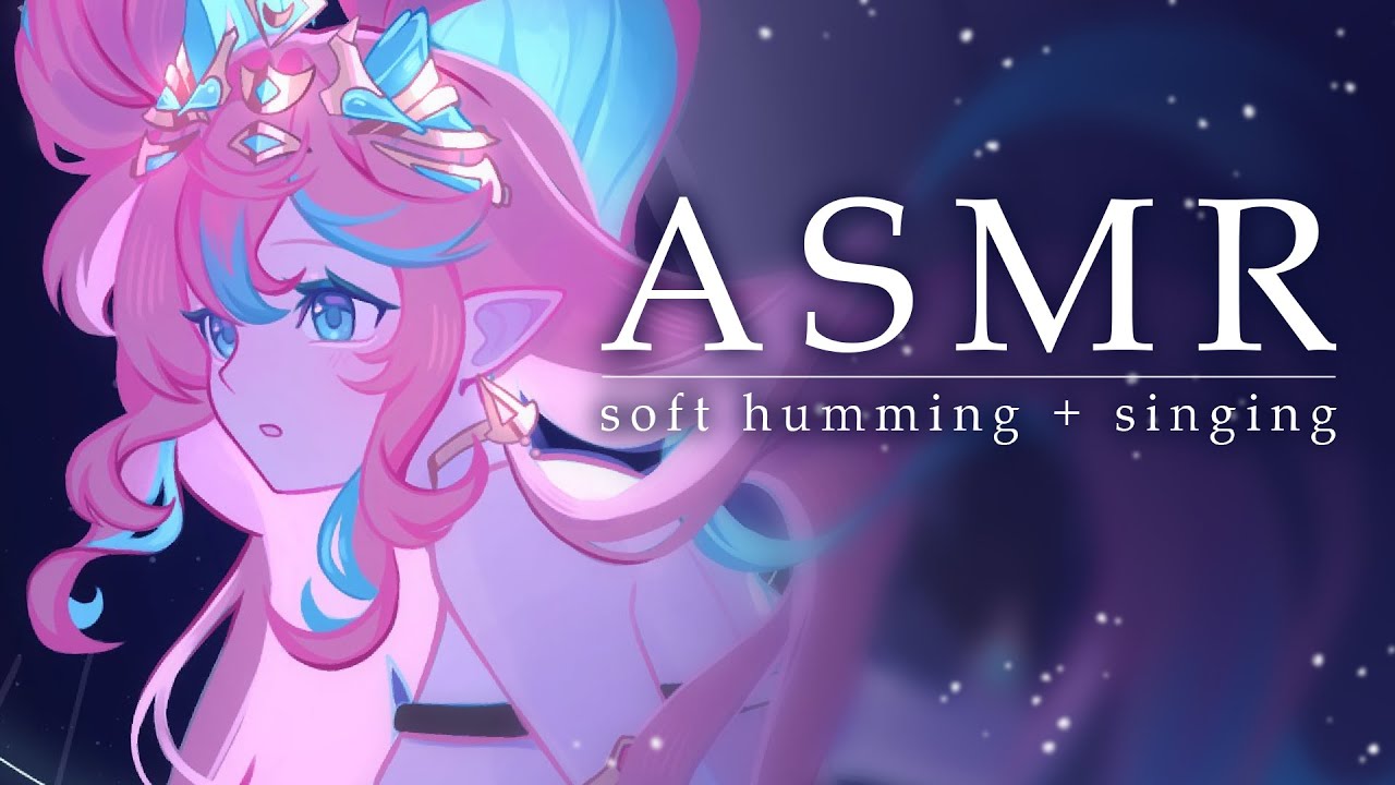 【ASMR】 Soft humming and Singing💗【ASMR / 3dio】 - YouTube