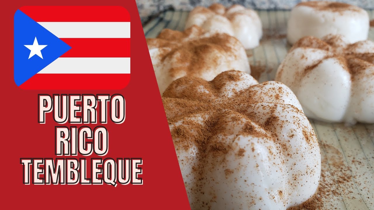 How to make Puerto Rico Tembleque (Coconut Pudding) - YouTube