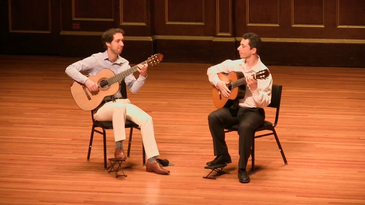 Grisha Goryachev and Jérôme Mouffe play A Pesar de Todo and La Flor de ...
