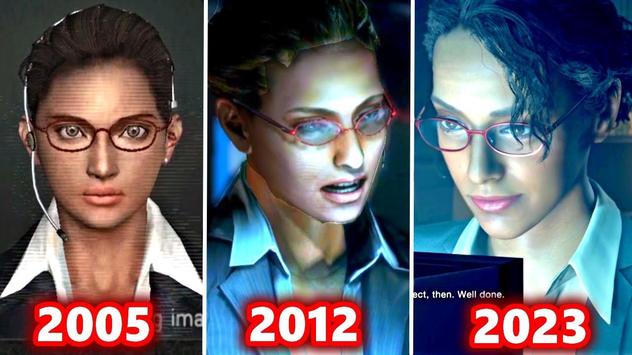 Resident Evil - Evolution Of Hunnigan From (2005 - 2023) - YouTube