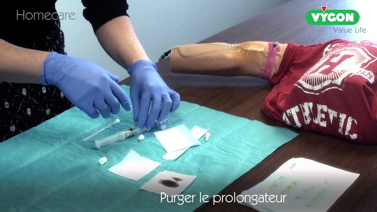 Set de pose voie veineuse périphérique Vygon - Mode d'emploi - YouTube
