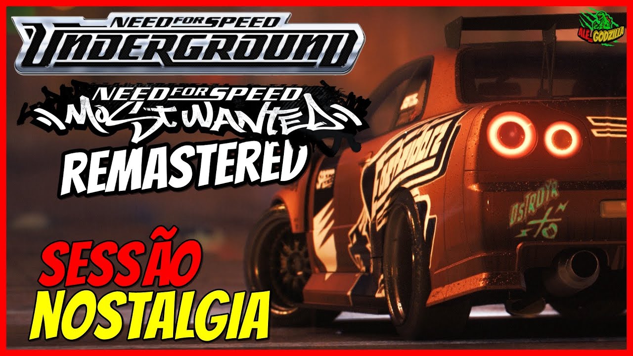Need for Speed Underground + Most Wanted Remastered | Gameplay do ...