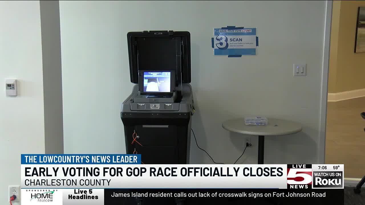 VIDEO: Early voting in SC Republican primary ends - YouTube