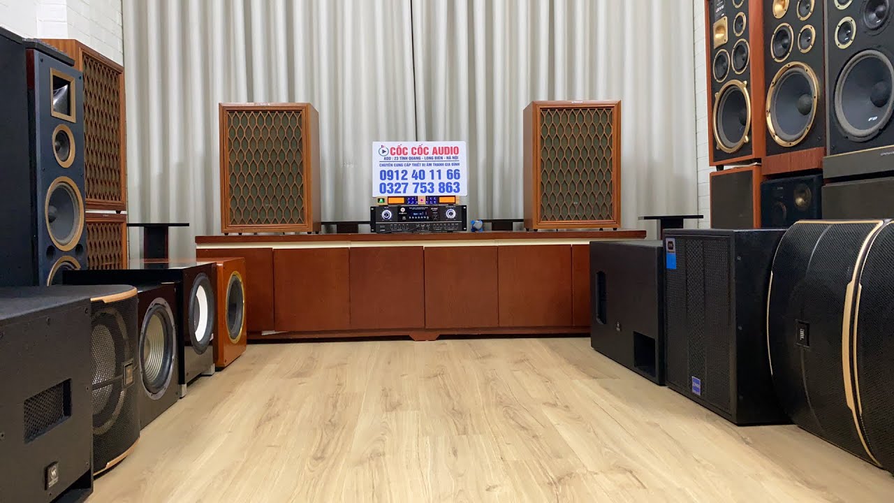 Loa cổ Pioneer cs99 nghe nhạc hay trưng bày đẹp nhiều đường tiếng - YouTube