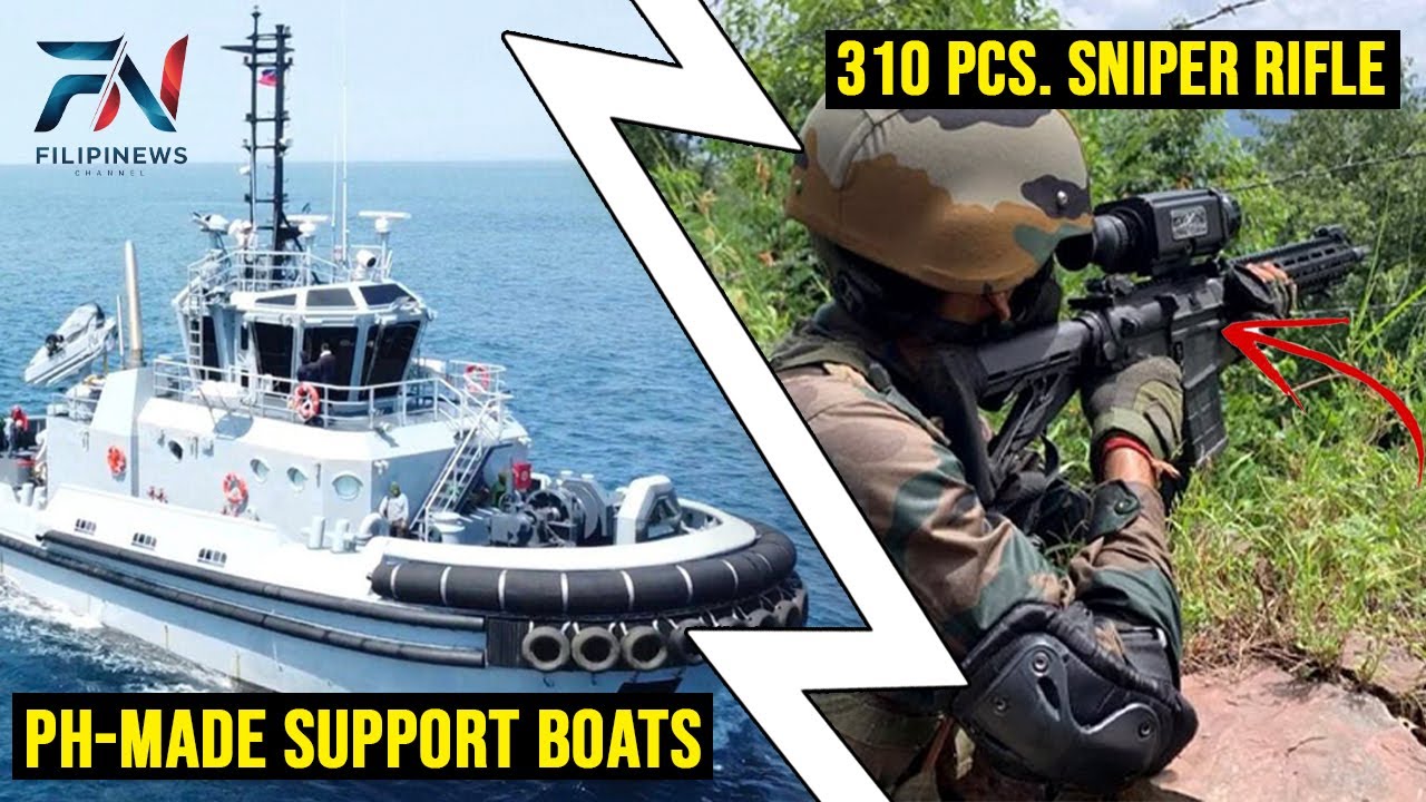 JOSEFA SLIPWAY DELIVERS TUGBOATS TO PH NAVY. SIG SAUER SECURES RIFLE ...