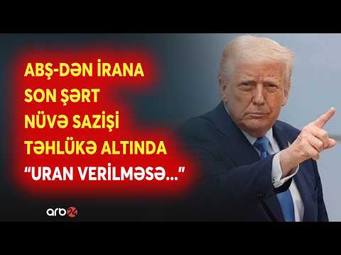 SON DƏQİQƏ! ABŞ-dən Tehrana son xəbərdarlıq-\
