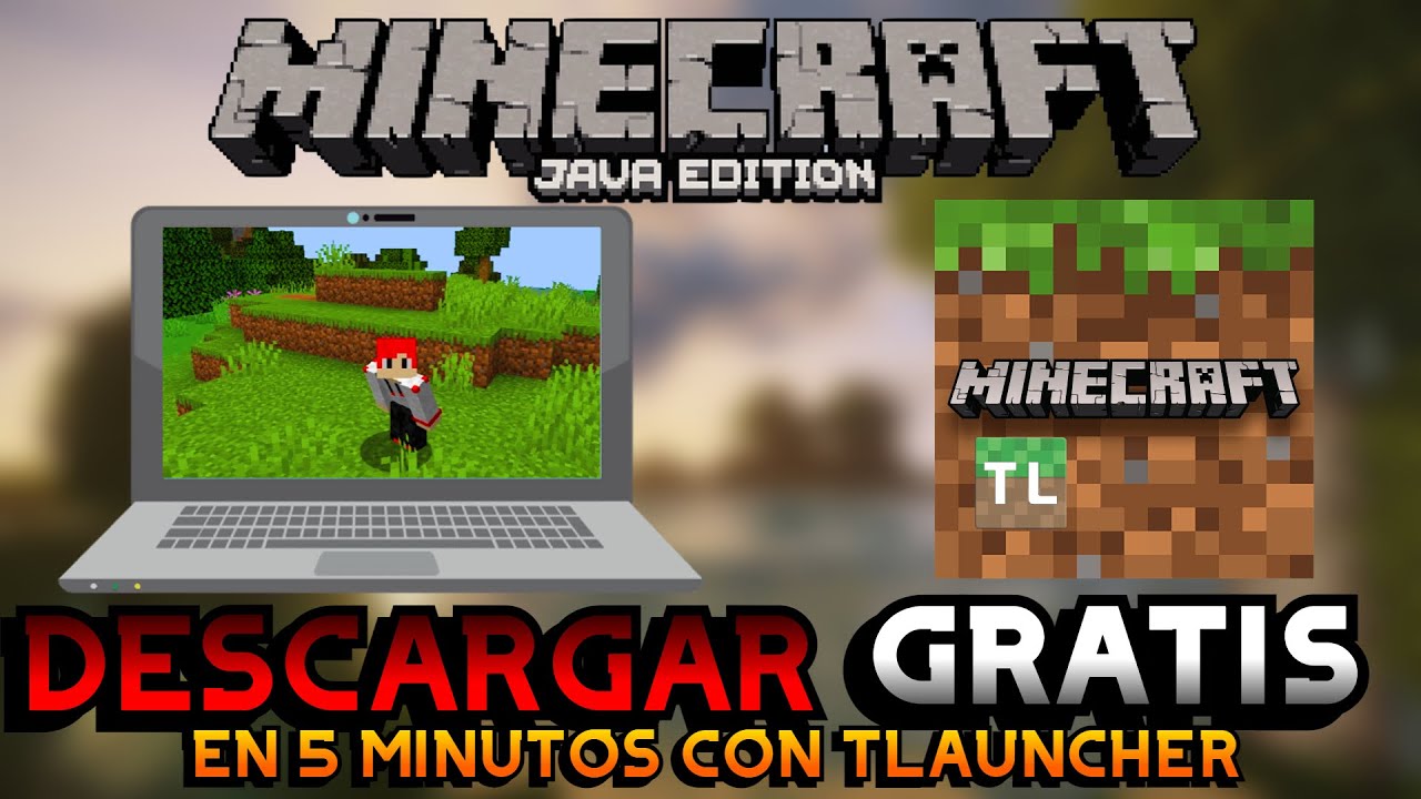 Minecraft JAVA GRATIS En 5 Minutos O Menos 😱 | TLauncher | 2021!! Actualizado | - YouTube