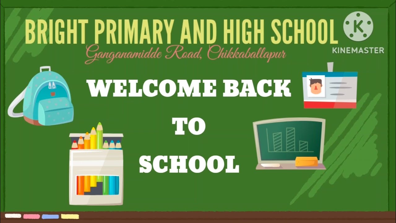 "Back to Bright Beginnings" : A Joyful welcome to the students of ...
