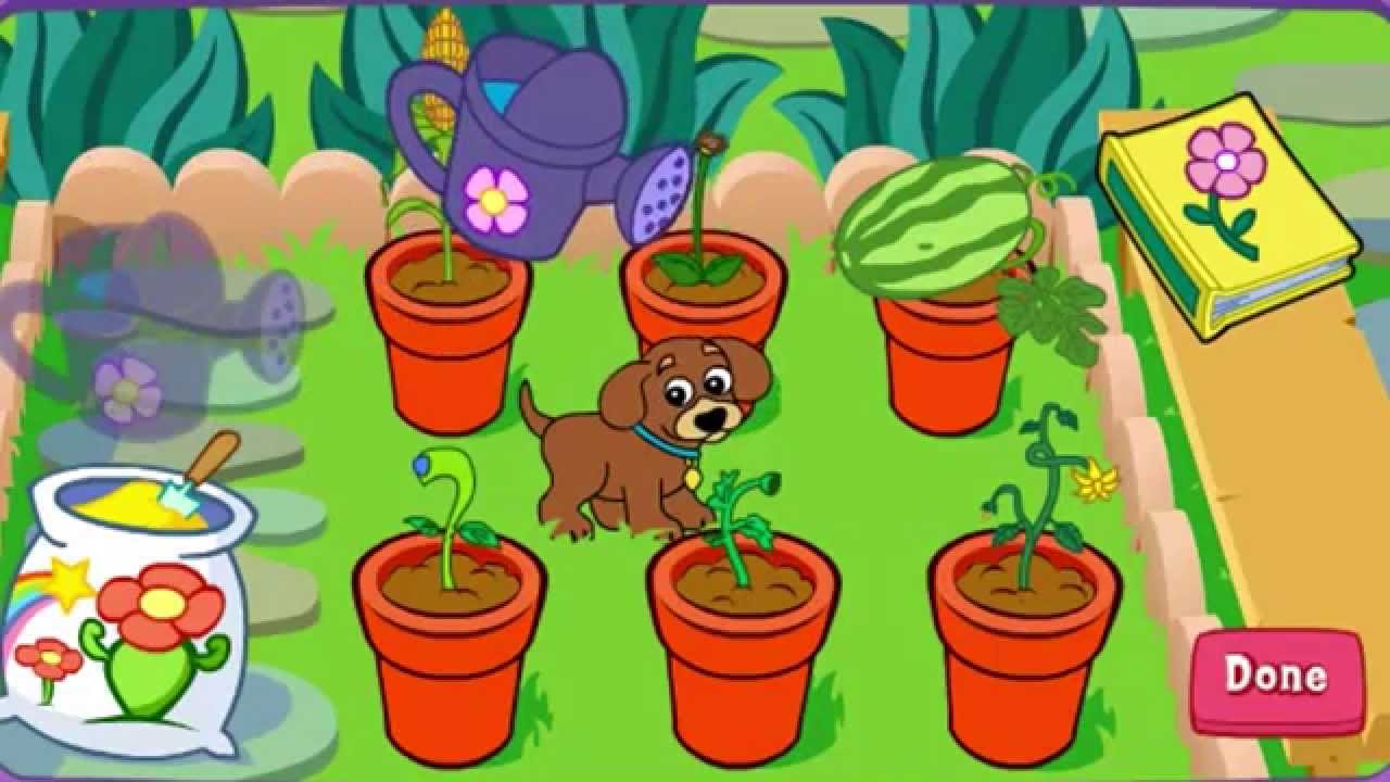 Dora The Explorer: Dora's Magical Garden - YouTube