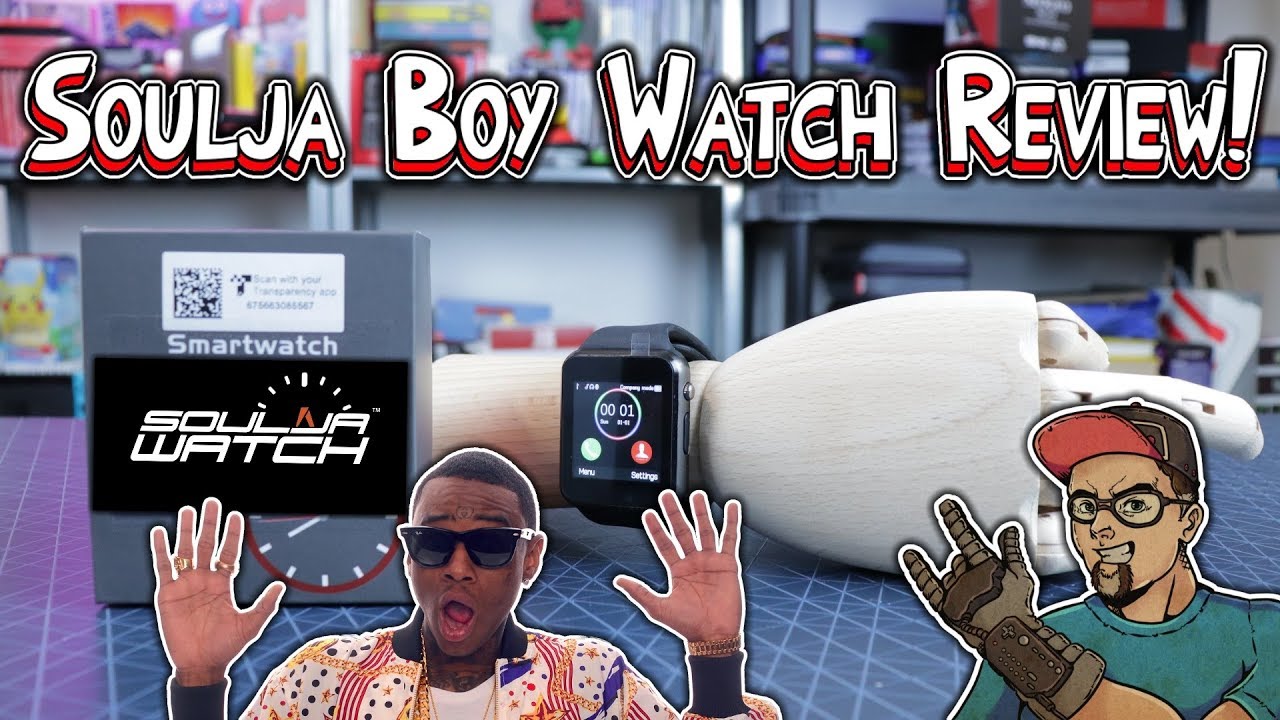 Soulja Watch Review! The $20 Soulja Boy Smart Watch! - YouTube
