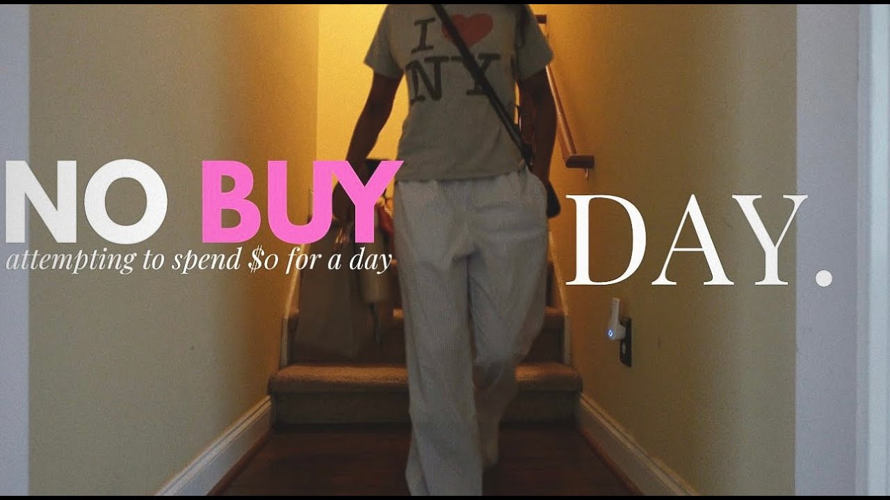 NO BUY DAY : aka come run errands with while I try to spend $0 dollars ...