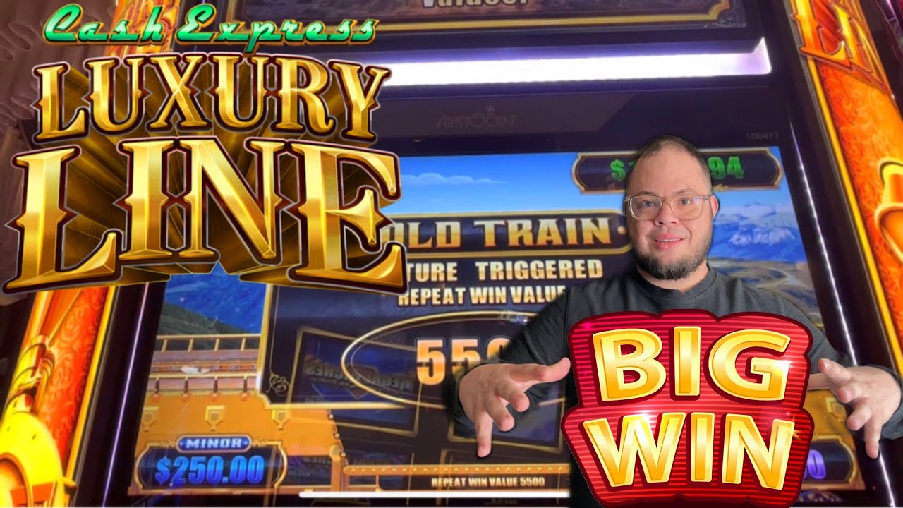 CASH EXPRESS LUXURY LINE BIG WIN BETTER THAN JACKPOT HAND PAY in LAS ...