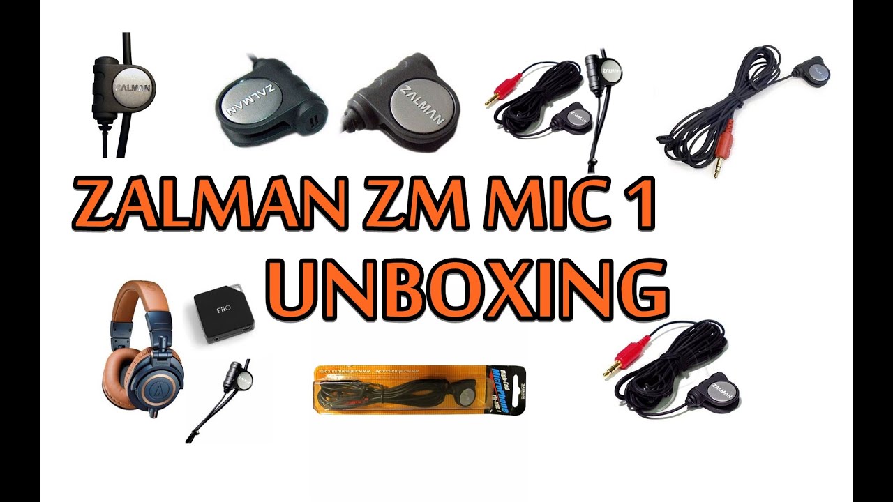Unboxing microfone lapela zalman - zm mic 1 - YouTube