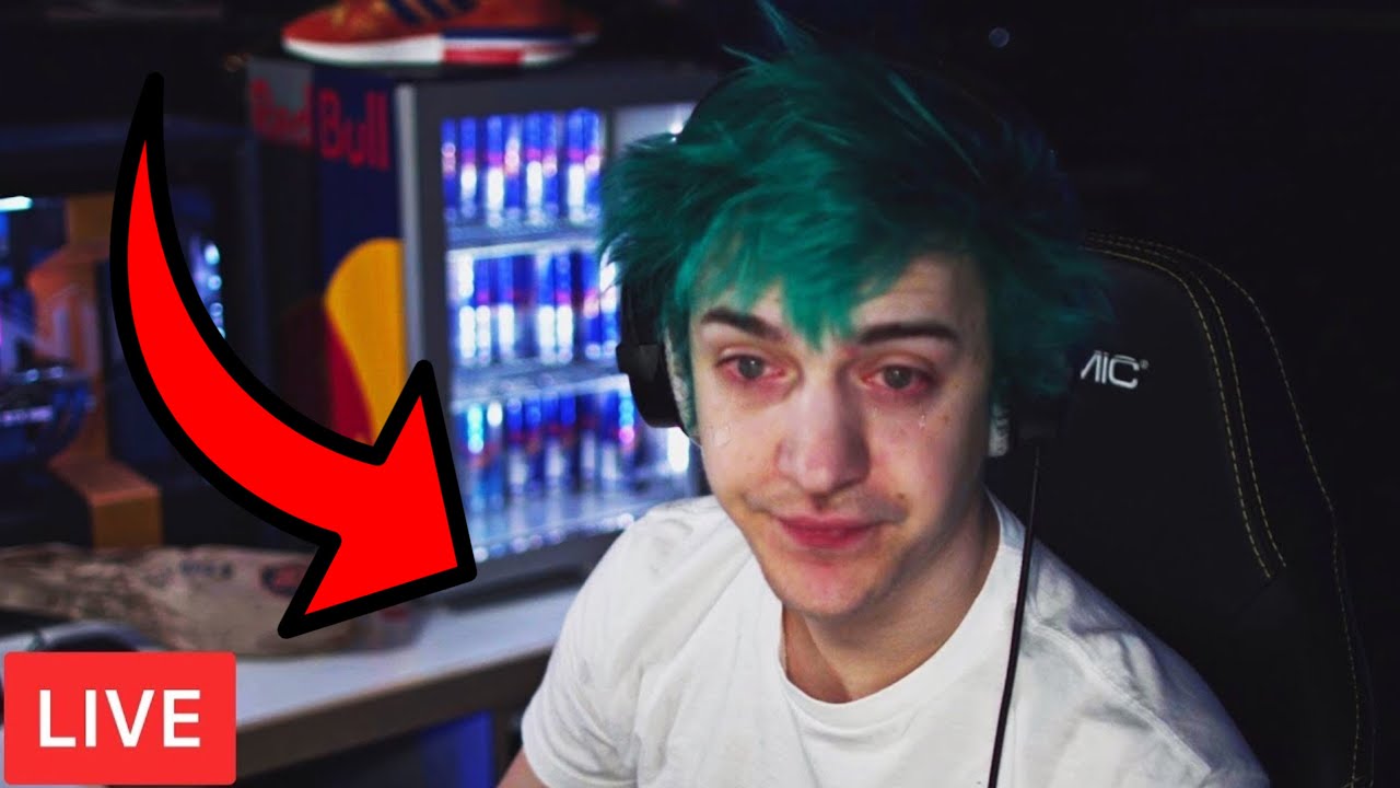 Ninja forgot he was recording... (VERY SAD) - YouTube