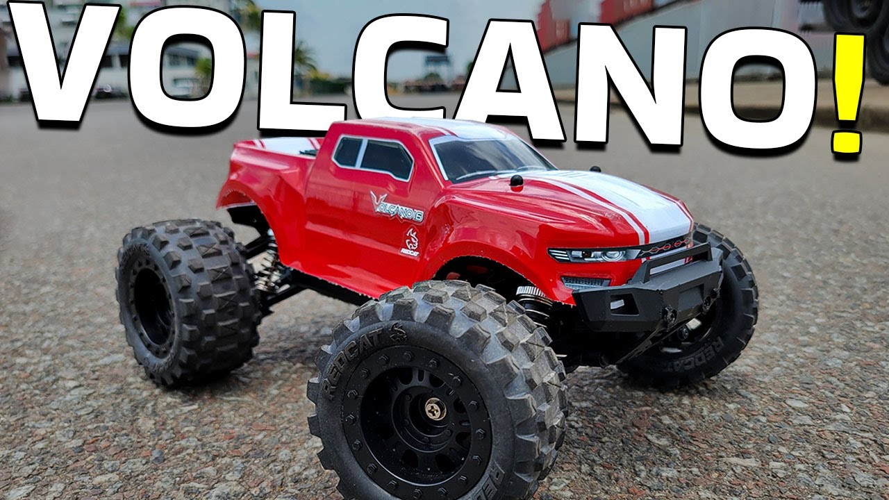 The PERFECT Beginner RC Monster Truck? Redcat Volcano 16 Unboxing ...