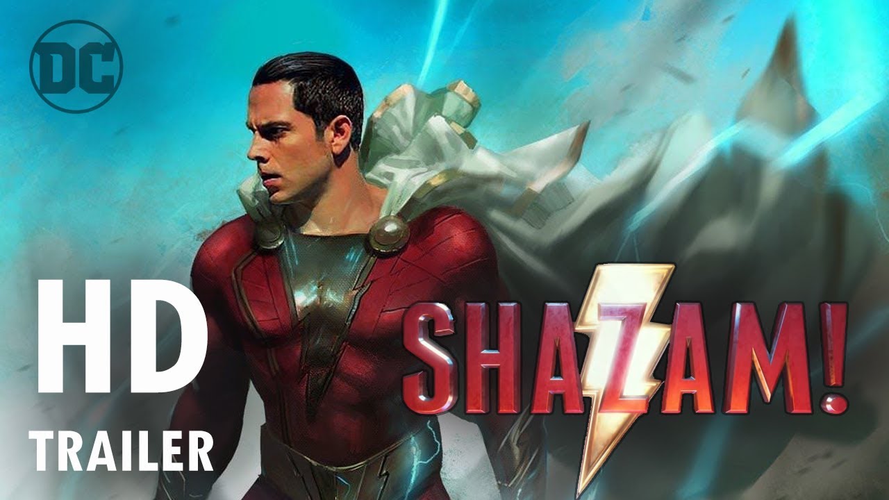 SHAZAM! HD Official Trailer 1 - YouTube