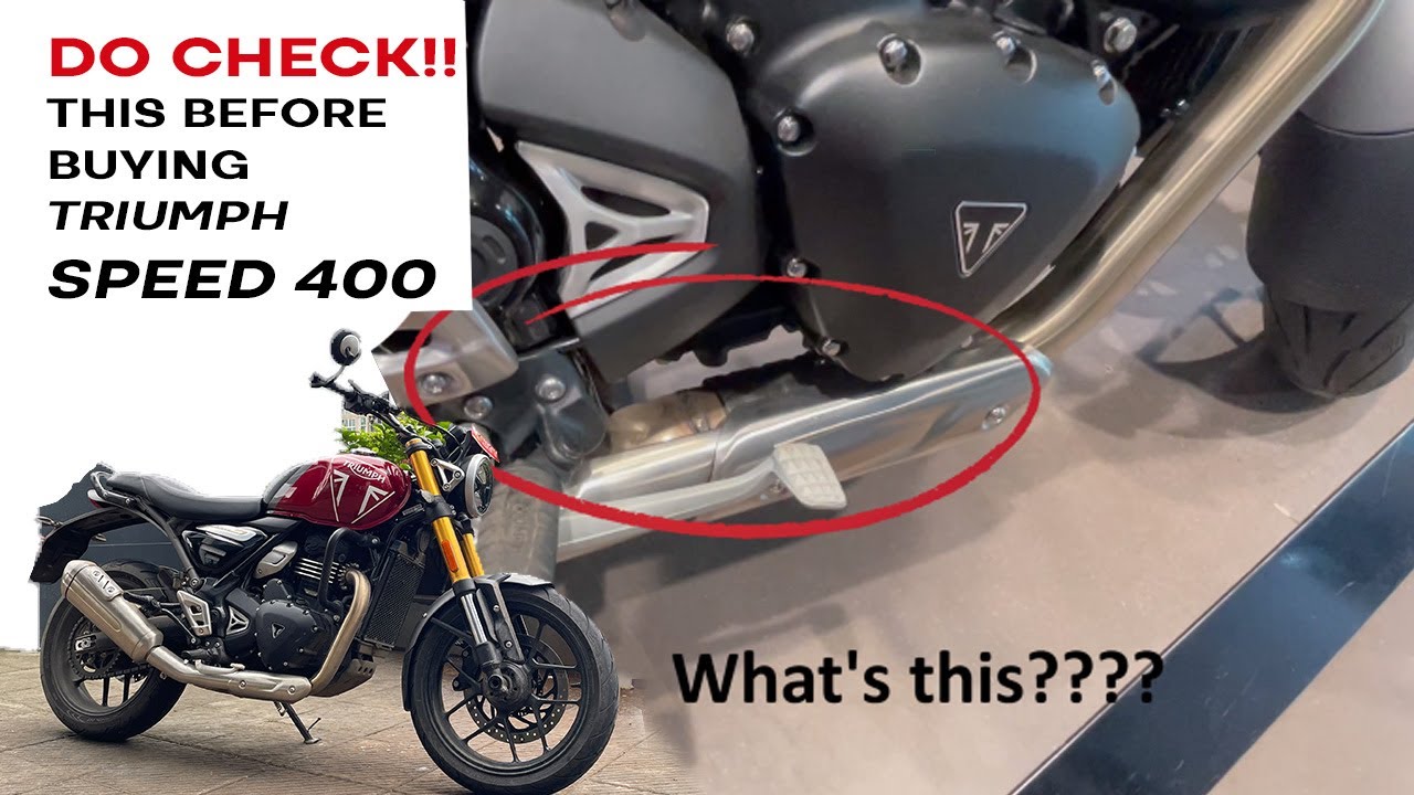 Triumph Speed 400 Quick Walk around | All Colours | Do CHECK THIS ...