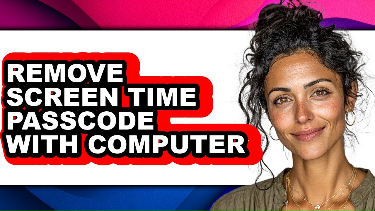 How to Remove Screen Time Passcode with Computer - Step by Step - YouTube