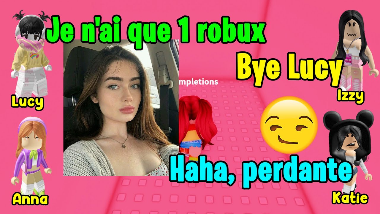 Histoire Roblox | Bye ma chère amie, Lucy ! 🍊 - YouTube