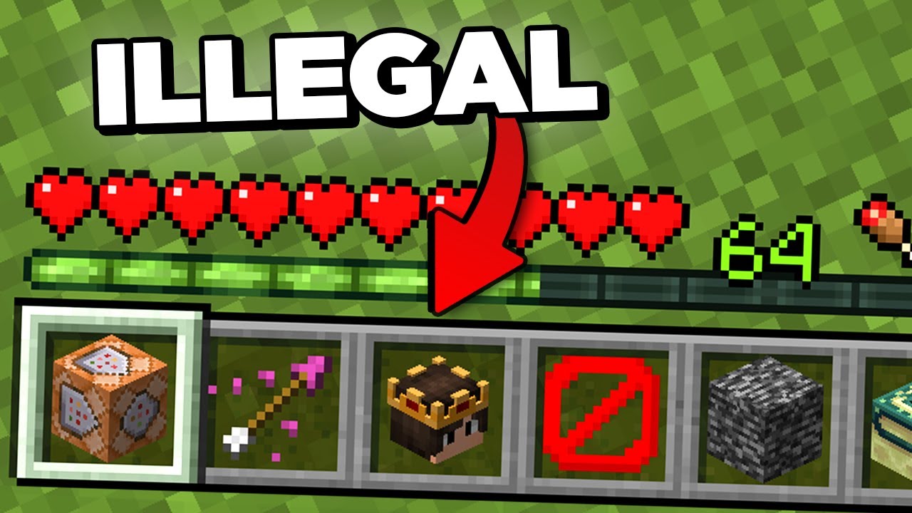 Why I'm Collecting Every Illegal Item in This Minecraft SMP - YouTube